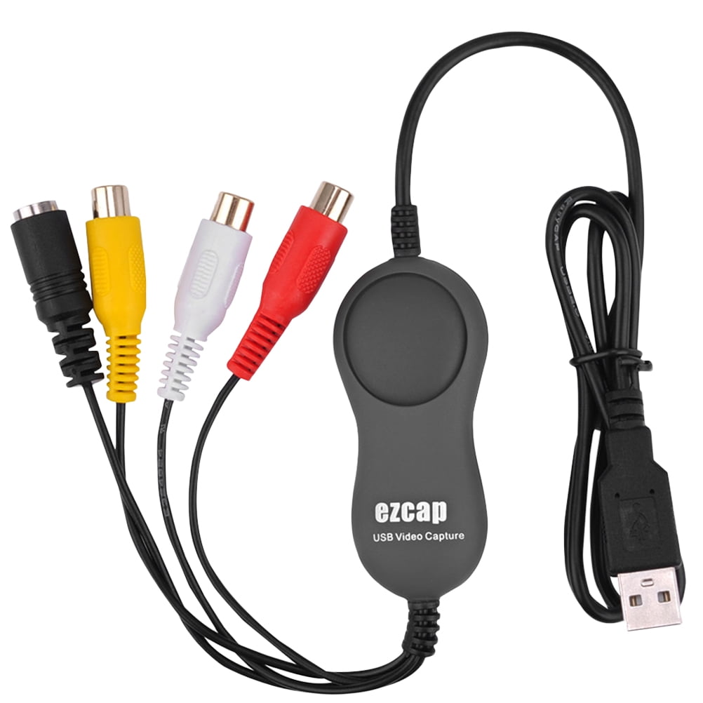USB Audio Video Capture USB 2.0 Video Converter Convert Analog Video to ...