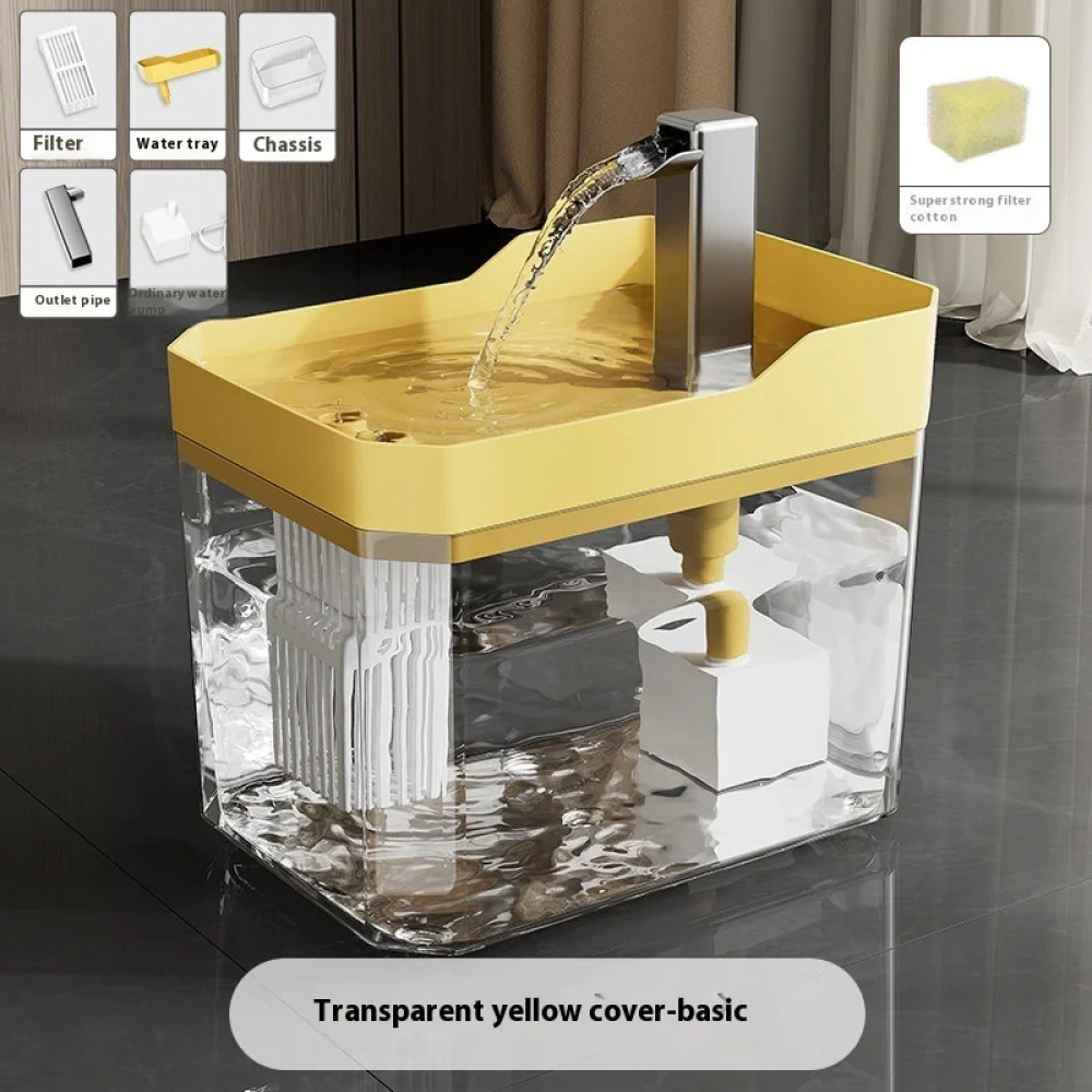 USB Automatic Water Drinking Fountain Dispenser live water circulation ...