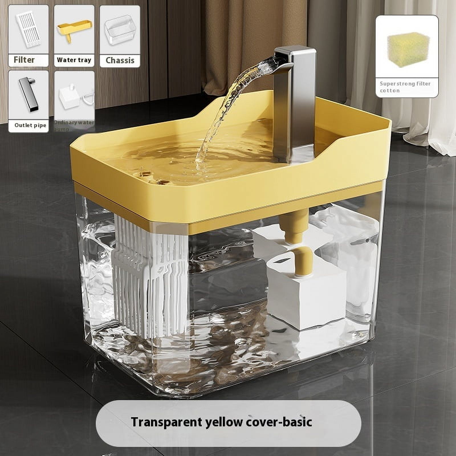 USB Automatic Water Drinking Fountain Dispenser live water circulation ...