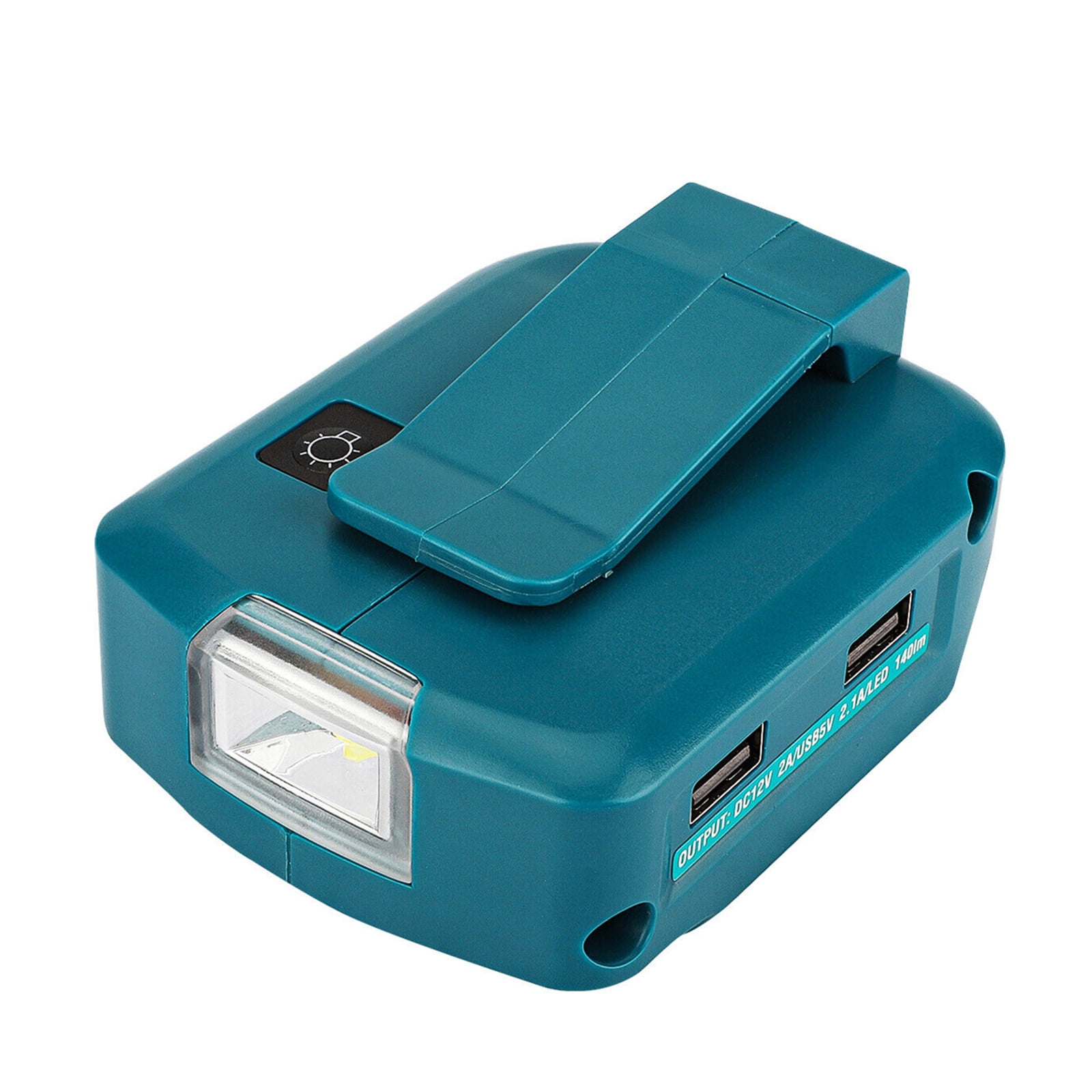 USB Battery Power Adapter with Flashlight 3-in-1 USB Cable for Charging ...