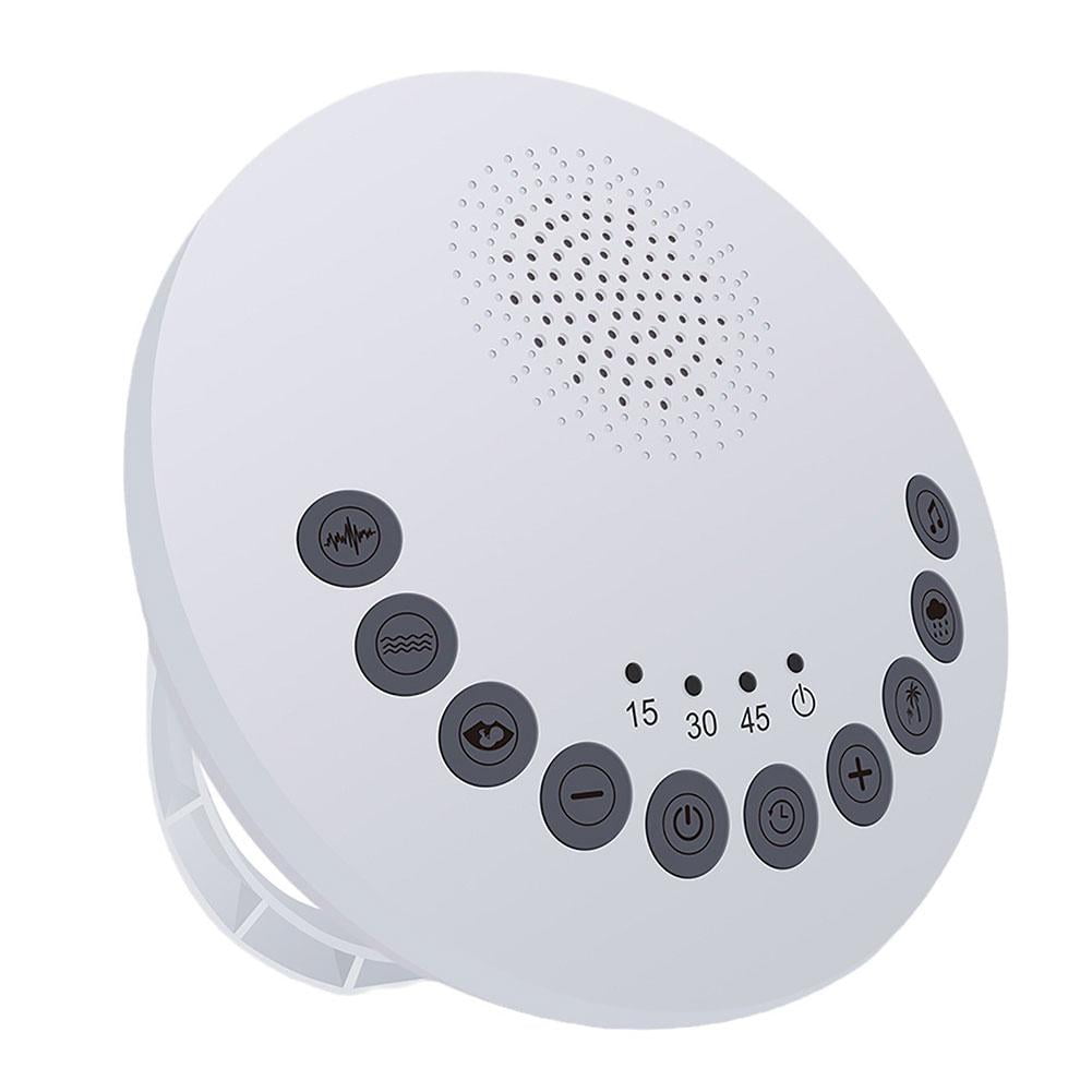 USB & Battery Operated Sleep Aid Machine with 6 Nature Sounds and Auto ...