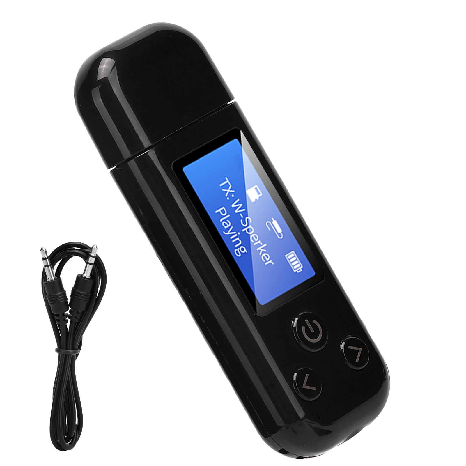 USB Bluetooth 5.0 Adapter Bluetooth Audio Receiver Transmitter with LCD ...