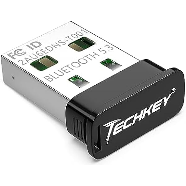 USB Bluetooth Adapter for Desktop PC, Plug & Play 5.3 Mini EDR ...