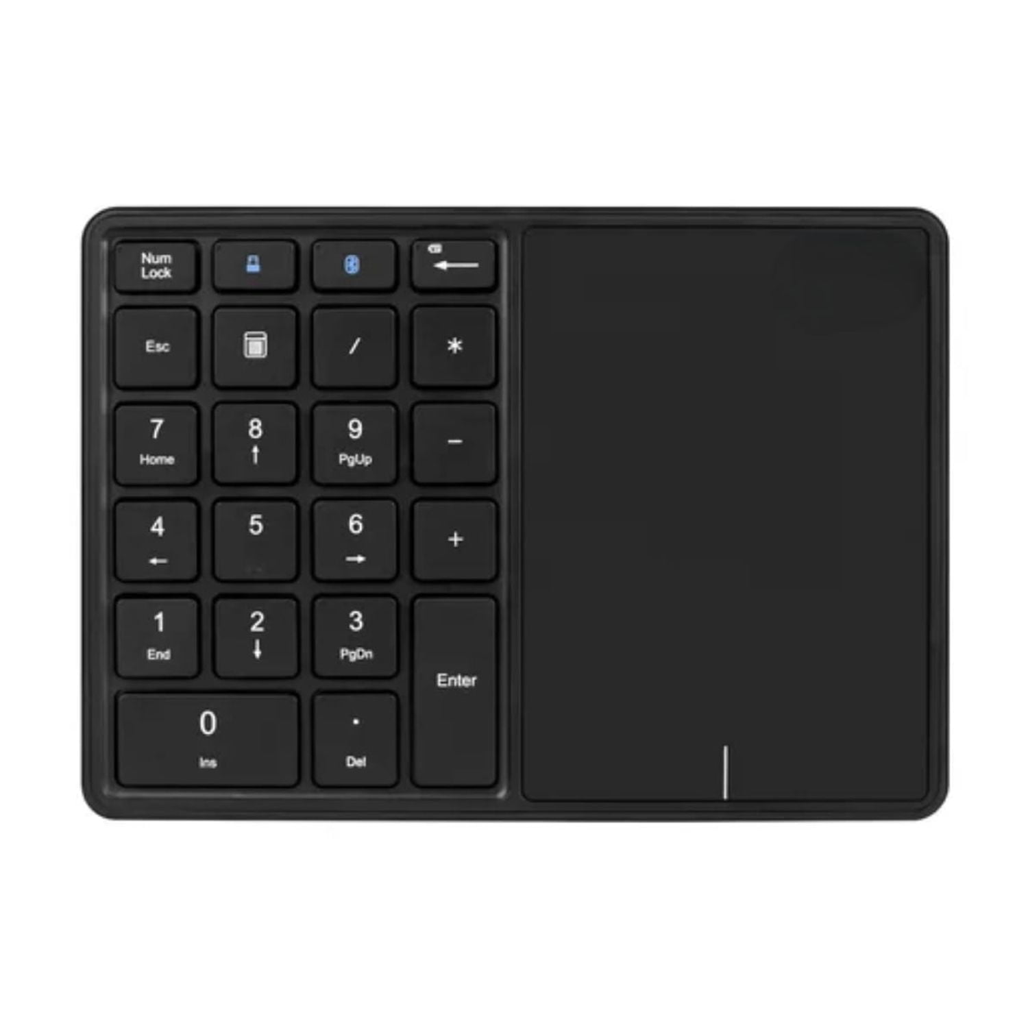 USB+Bluetooth Numeric Keypad with Touchpad Wireless Digital Keyboard ...