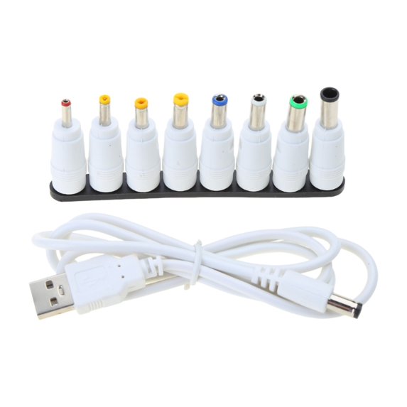 USB Boost USB toDC Step-up Converter Cable 5V to DC9V 12V 5.5x2.1mm 8 ...
