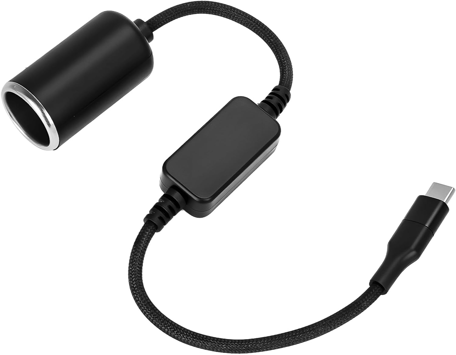 USB C to 12V Adapter, USB C to 12V Cigarette Lighter Adapter ，Type C ...