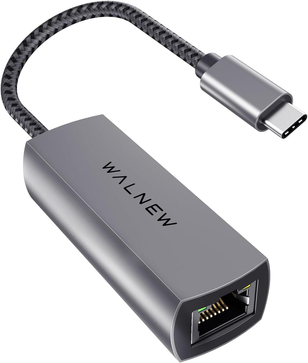 USB-C 2.5gb Ethernet Adapter, USBC to RJ45 LAN Connector,2.5 Gigabit Network Cable Converter ...