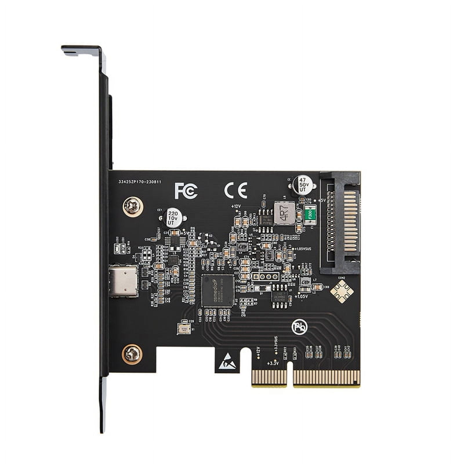 USB-C 3.2 Gen 2x2 PCI-E Gen 3 X4 Type-C Expansion Card 20Gbps ASMedia ...
