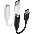 Usb C To 35 Mm Headphone Jack Adapter For Iphone 15 2 Pack Type C To Headphone Adapteraux