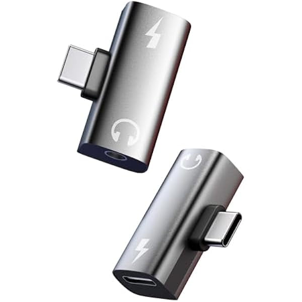 USB C to 3.5MM Headphone and Charger Adapter for Meta Quest 3S Accessories, USB C Headphone ...