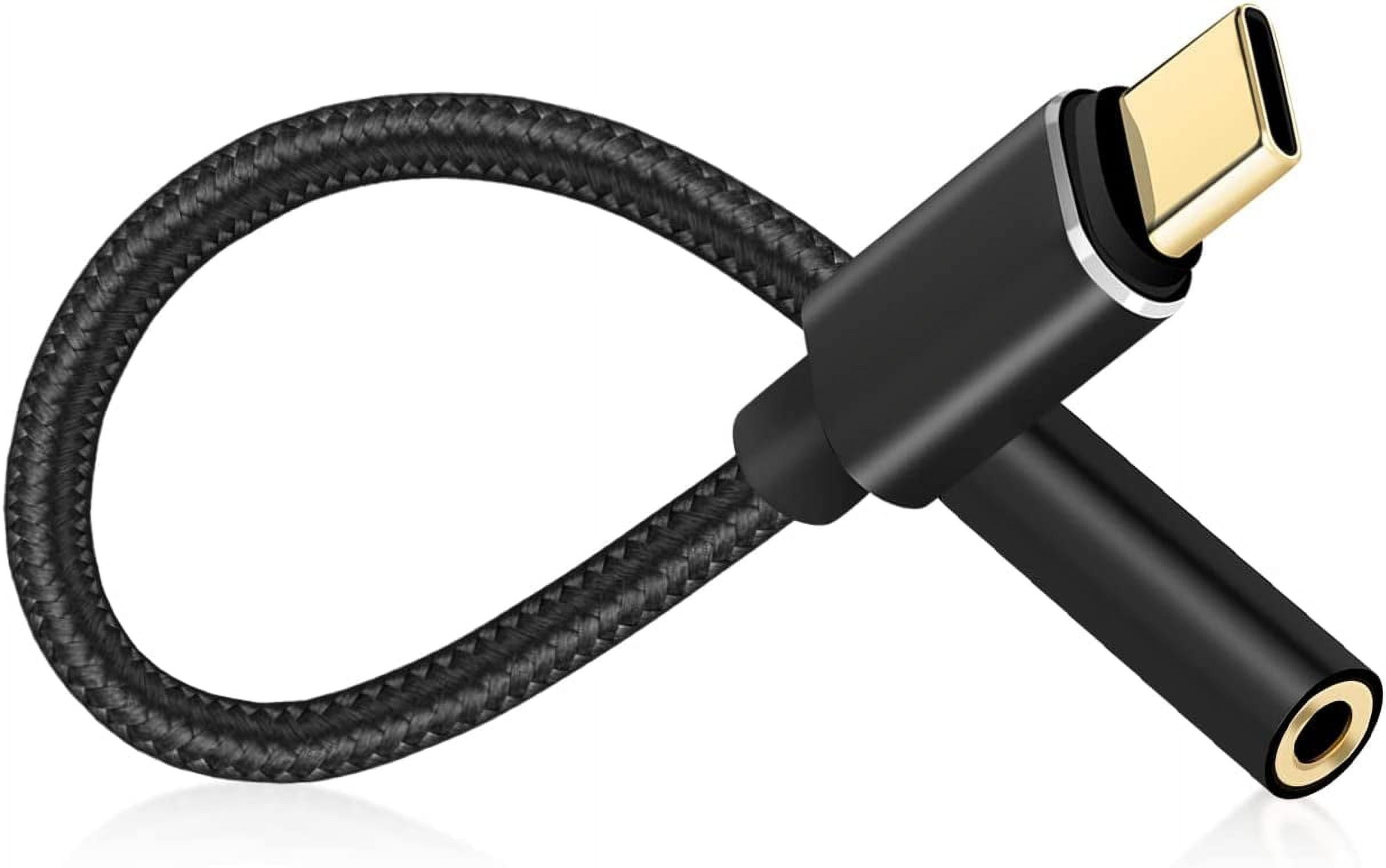 USB C to 3.5mm Audio Adapter Headphone Adapter, USB C to Aux Type C to ...