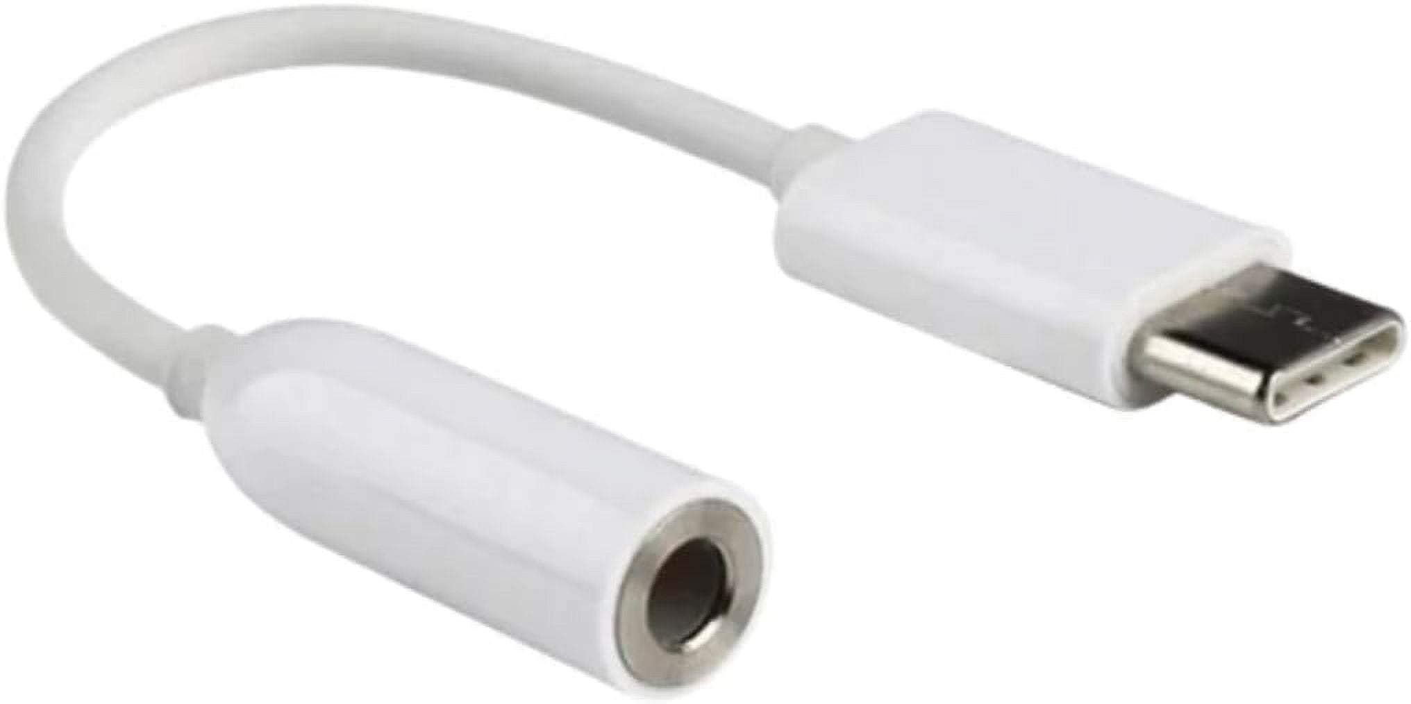 ® USB C To 3.5mm Audio Adapter USB Type C To AUX Headphone Jack Cable ...