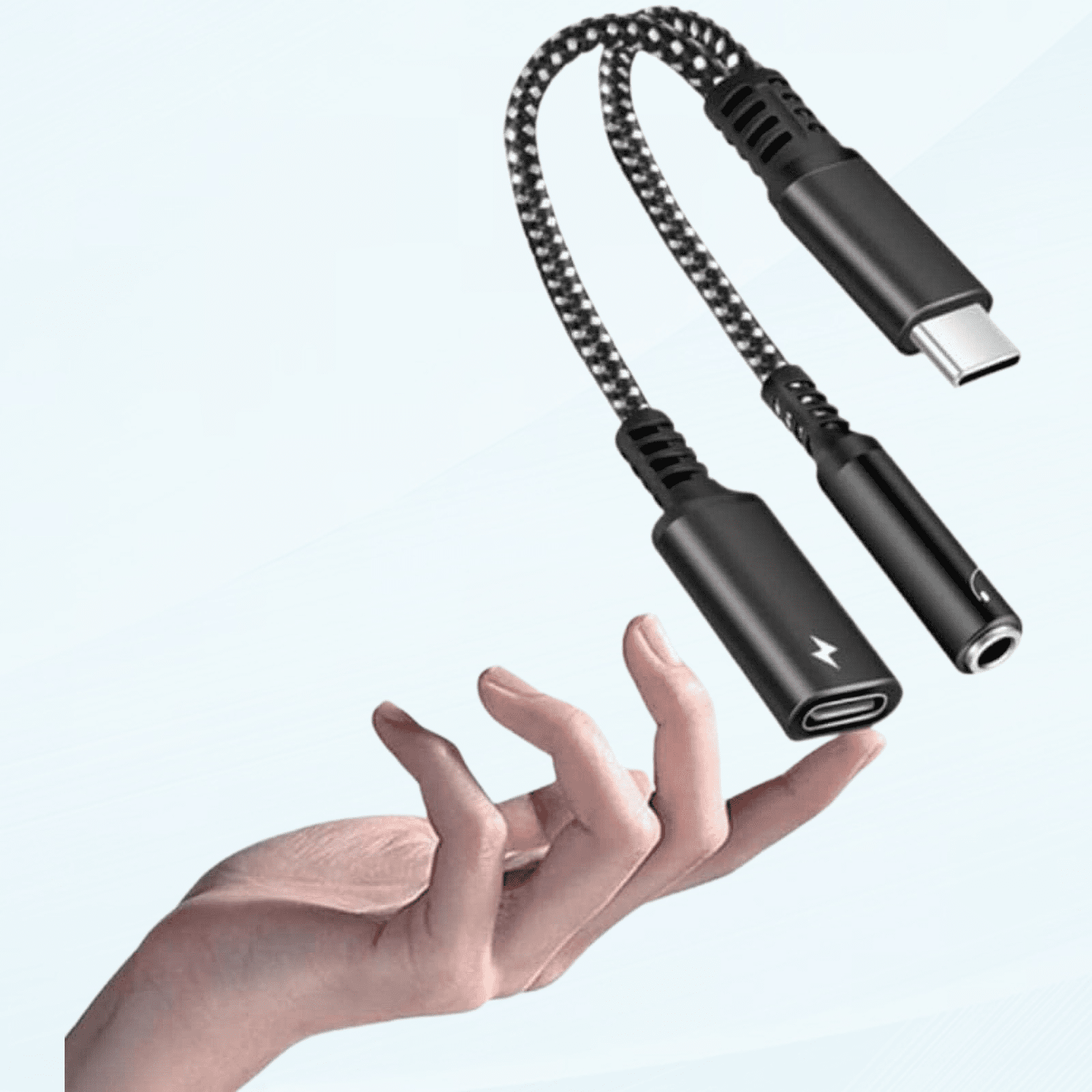 USB C to 3.5mm Headphone and Charger Adapter,with PD 60W Fast Charging ...