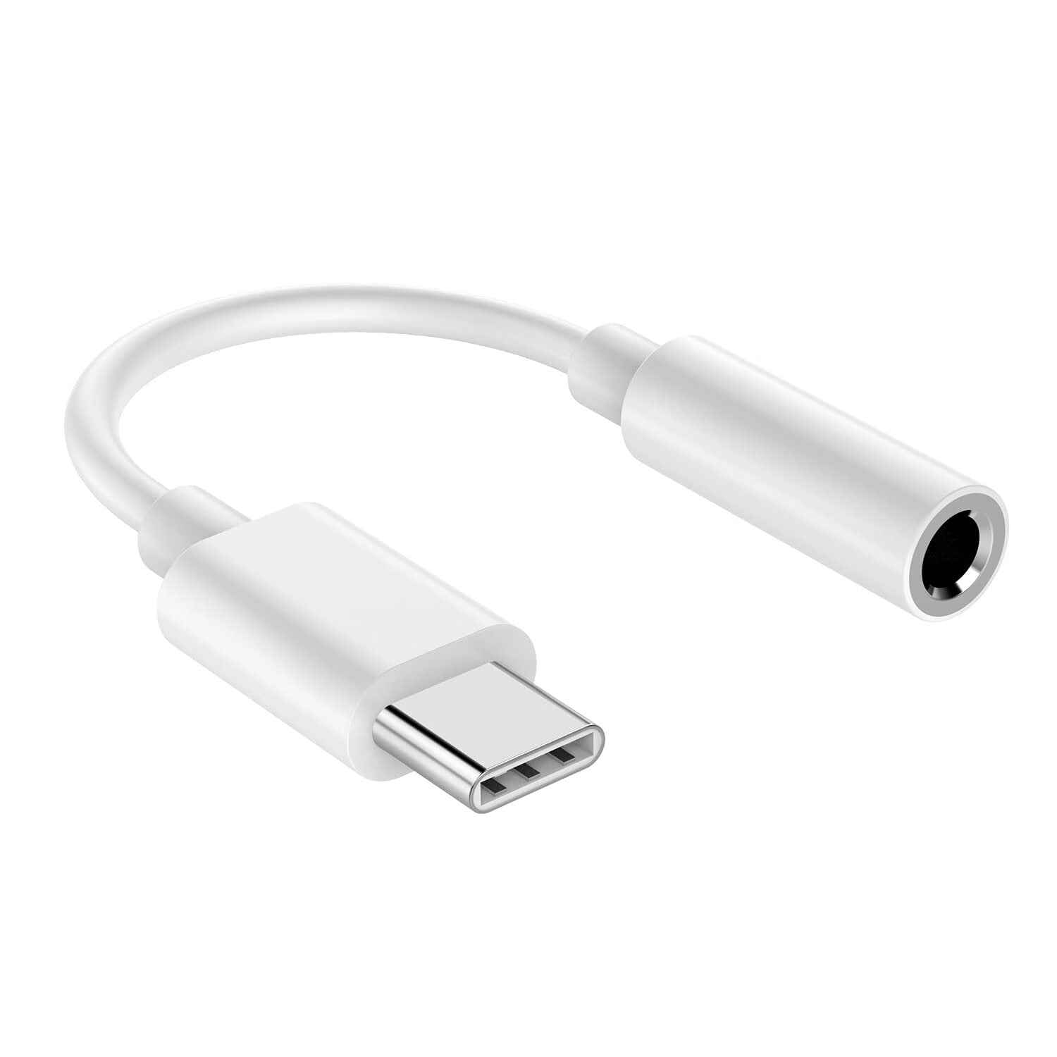 USB C to 3.5mm Headphone Jack Adapter, Type C Android AUX dongle Audio ...