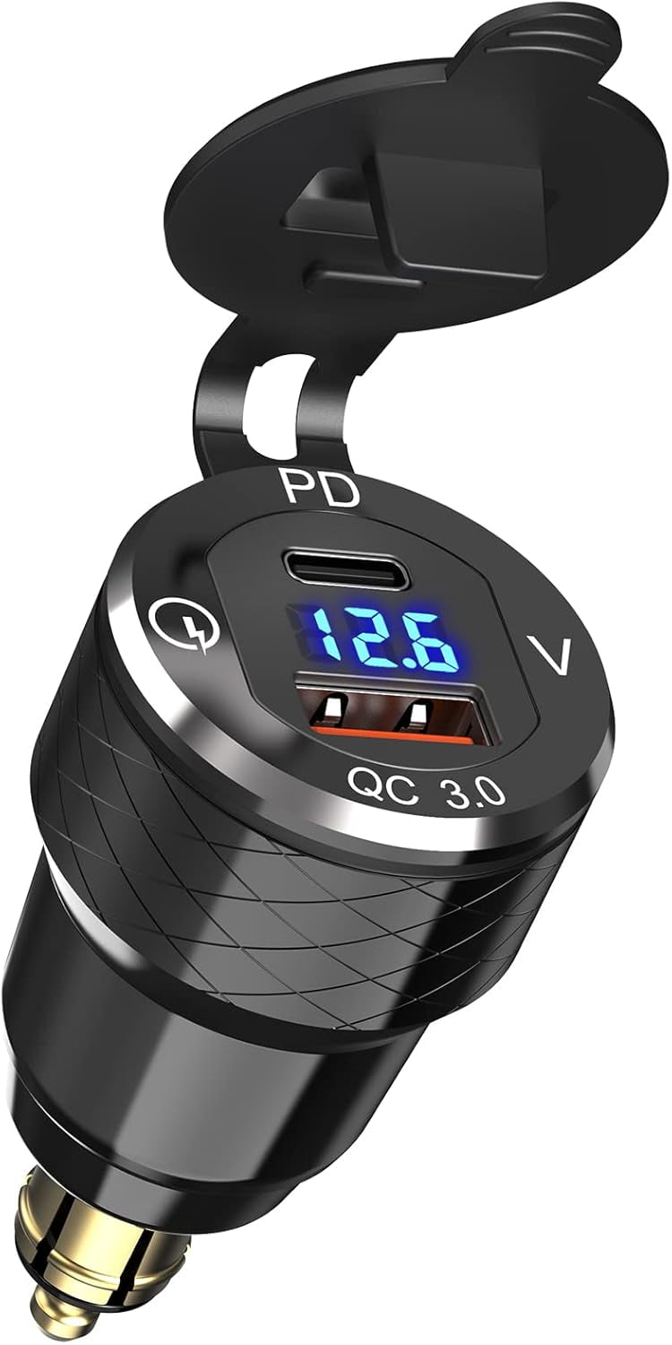 USB C 30W PD3.0 Fast Charger Din to USB, Hella Plug USB Adapter, 18W ...