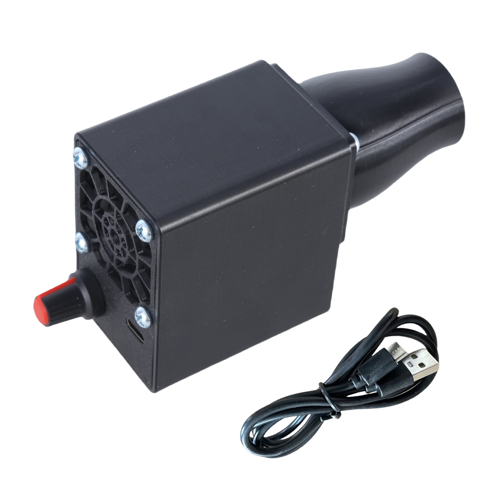 USB C 5V Air Blower BBQ Fan Blower Speed Controller 6000RPM Portable ...