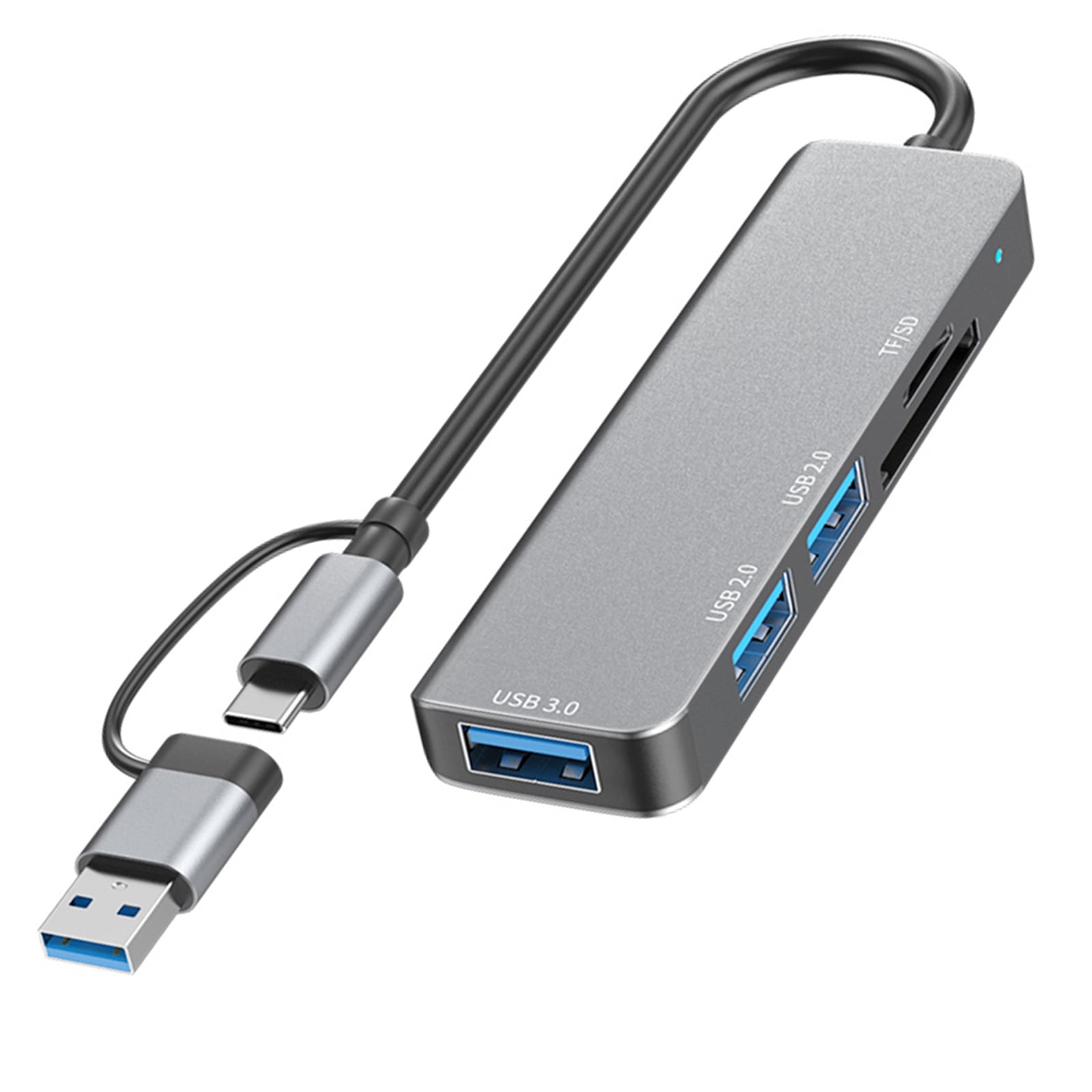 USB C Adapter 4/5/7/8 Port USB3.0 100W Docking Station Fast Charging ...