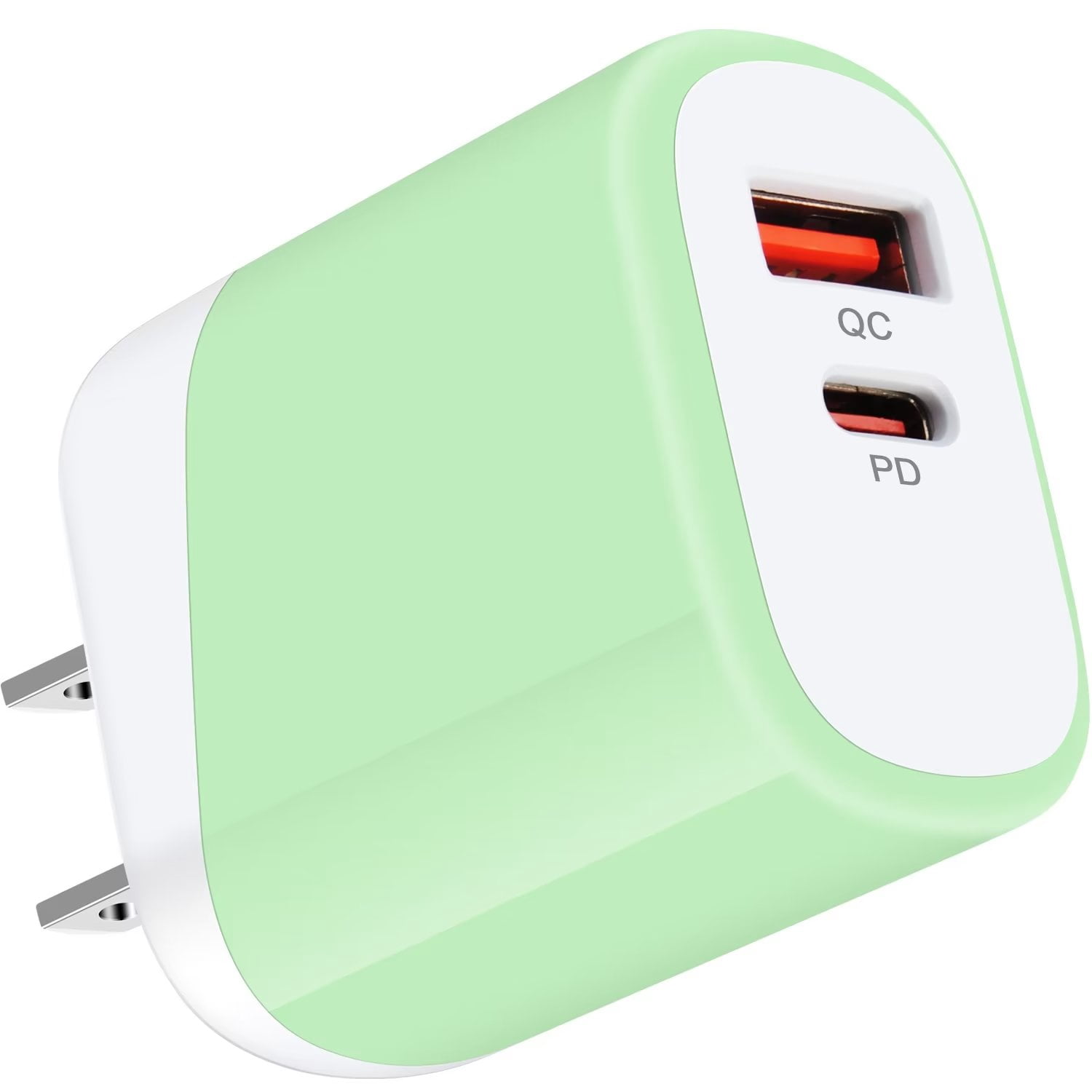 USB C Block,FiveBox USB C Wall Charger Block 20W PD Type C Charger ...