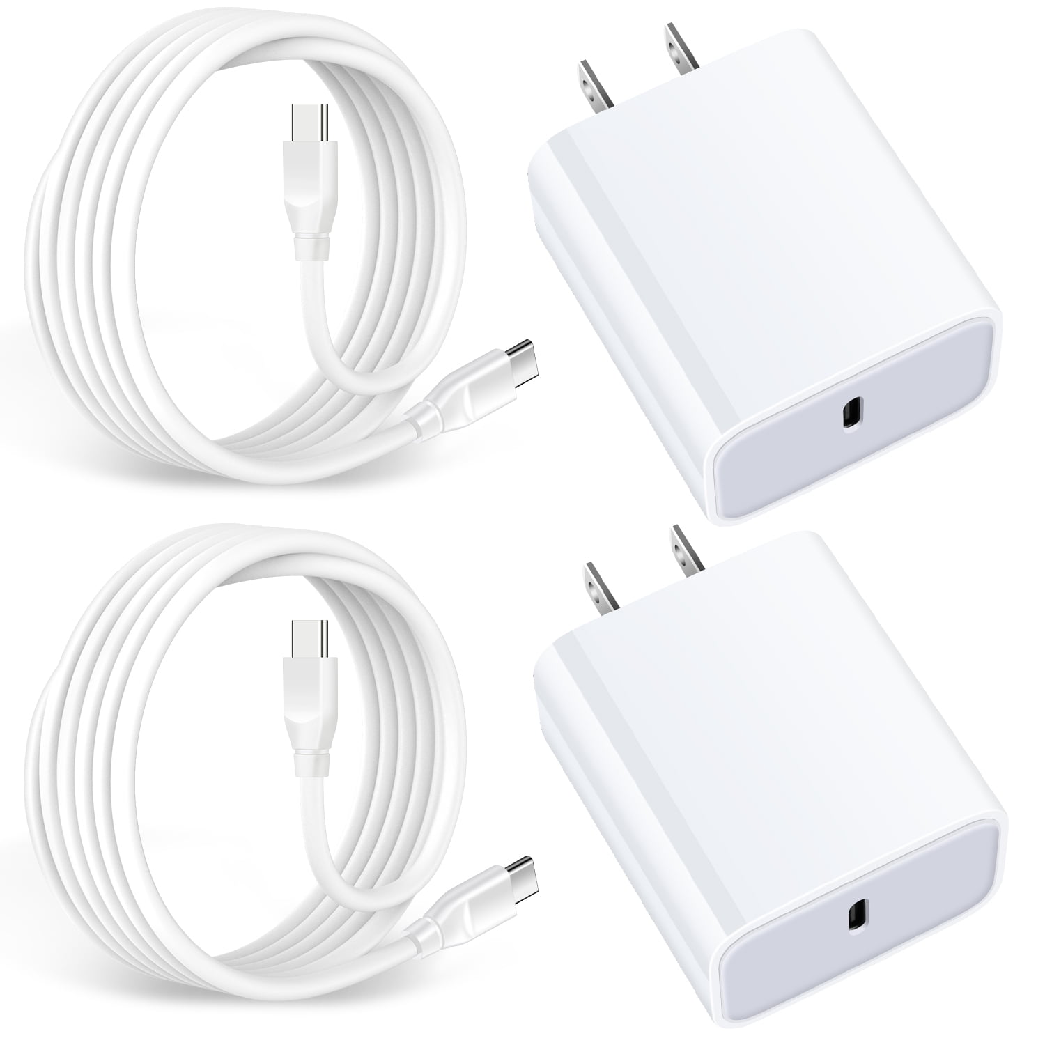 USB C Block,HAOANO 2PACK 20W PD Type C Wall Charger Block USB Charger ...