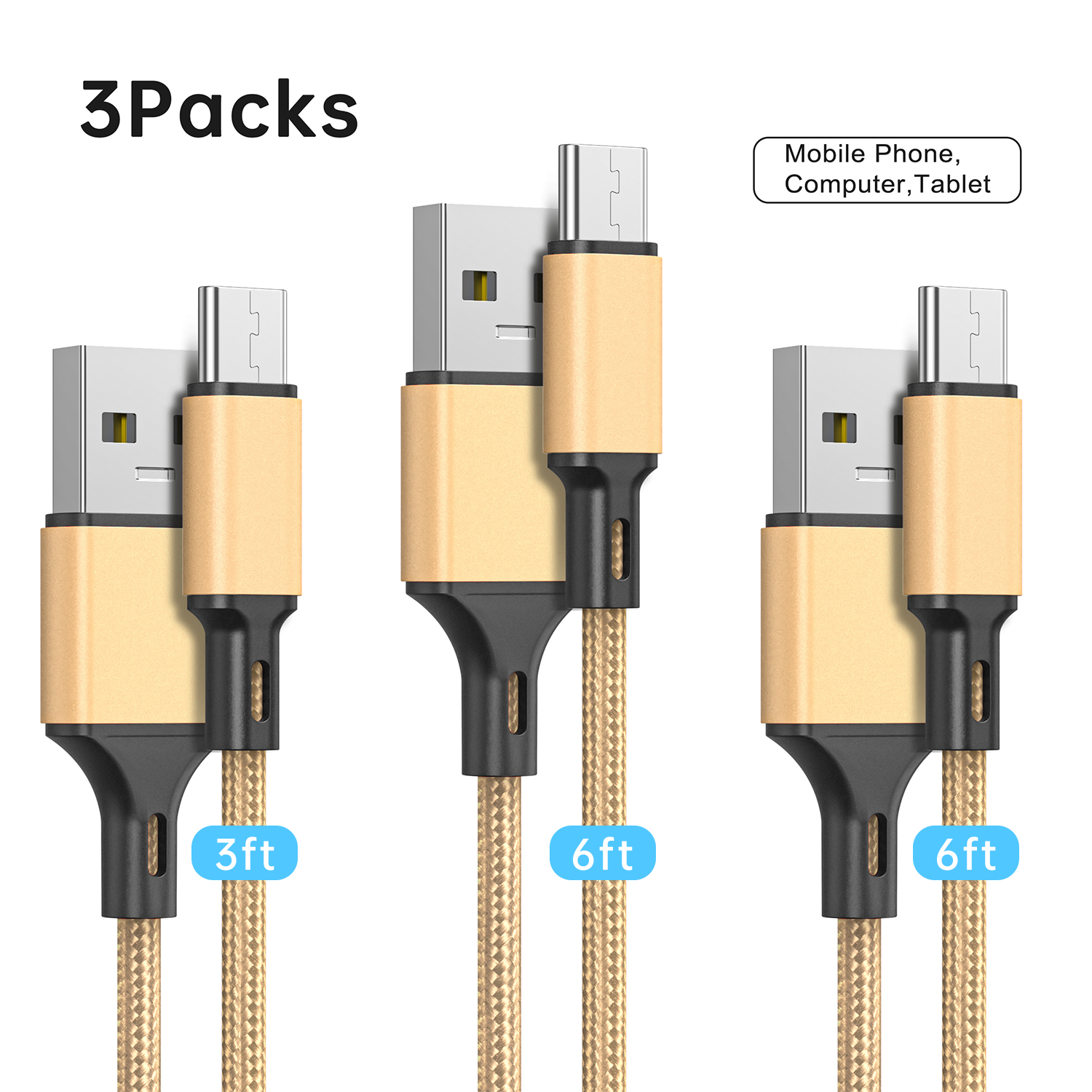 Kentek 15 Feet FT USB Power Charging Cable Cord For NINTENDO WII U Pro ...