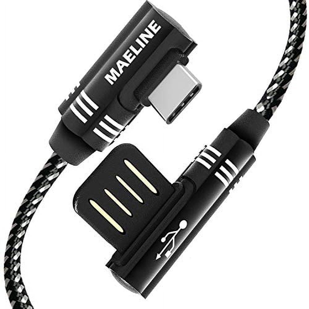USB C Cable, Bulky USB Type C Nylon Braided Fast Charging Cable Cord, L ...