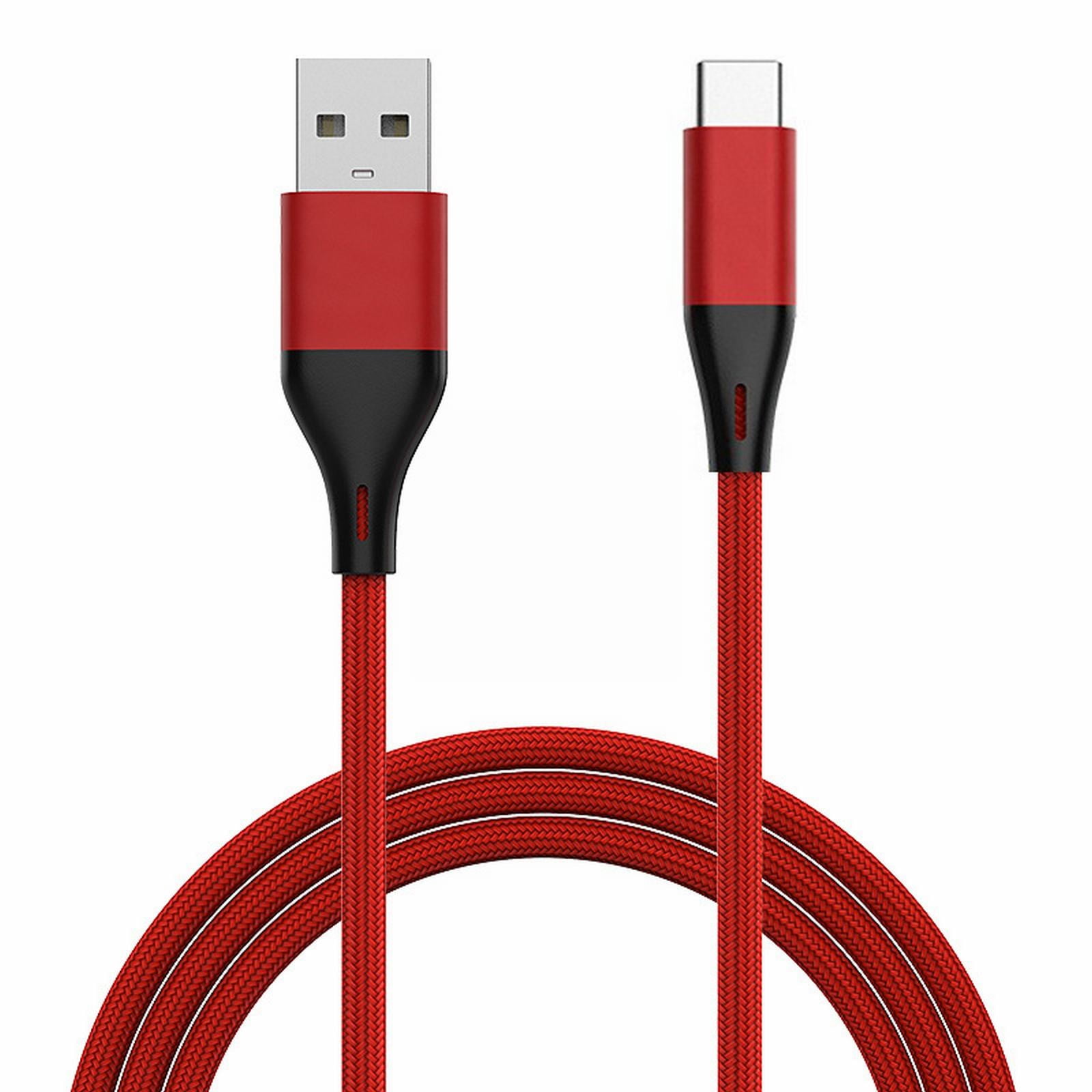 USB C Cable, USB A to USB C Data Transfer Cord 2A Fast Charging Type-C ...
