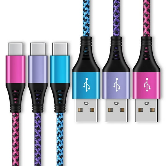 USB C Cables,HopePow 3PACK Android Charger Type C USB A to Type C ...