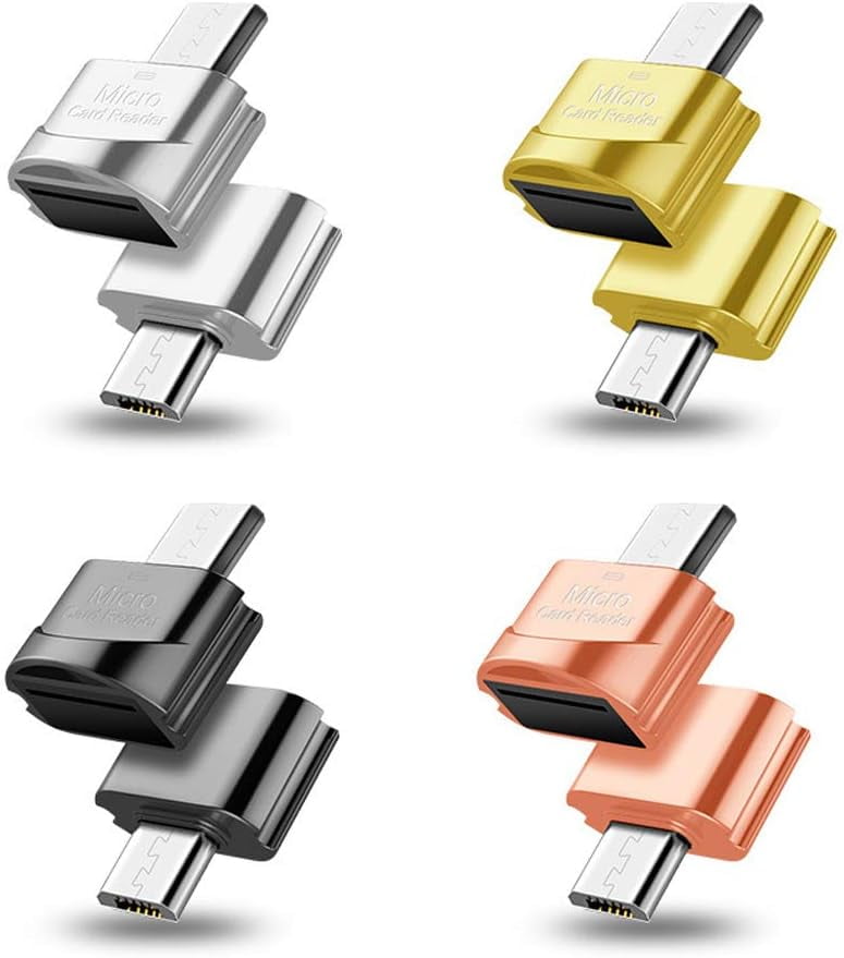 USB C Card Reader, High Speed Micro-USB/Type-C Memory Card Reader TF ...