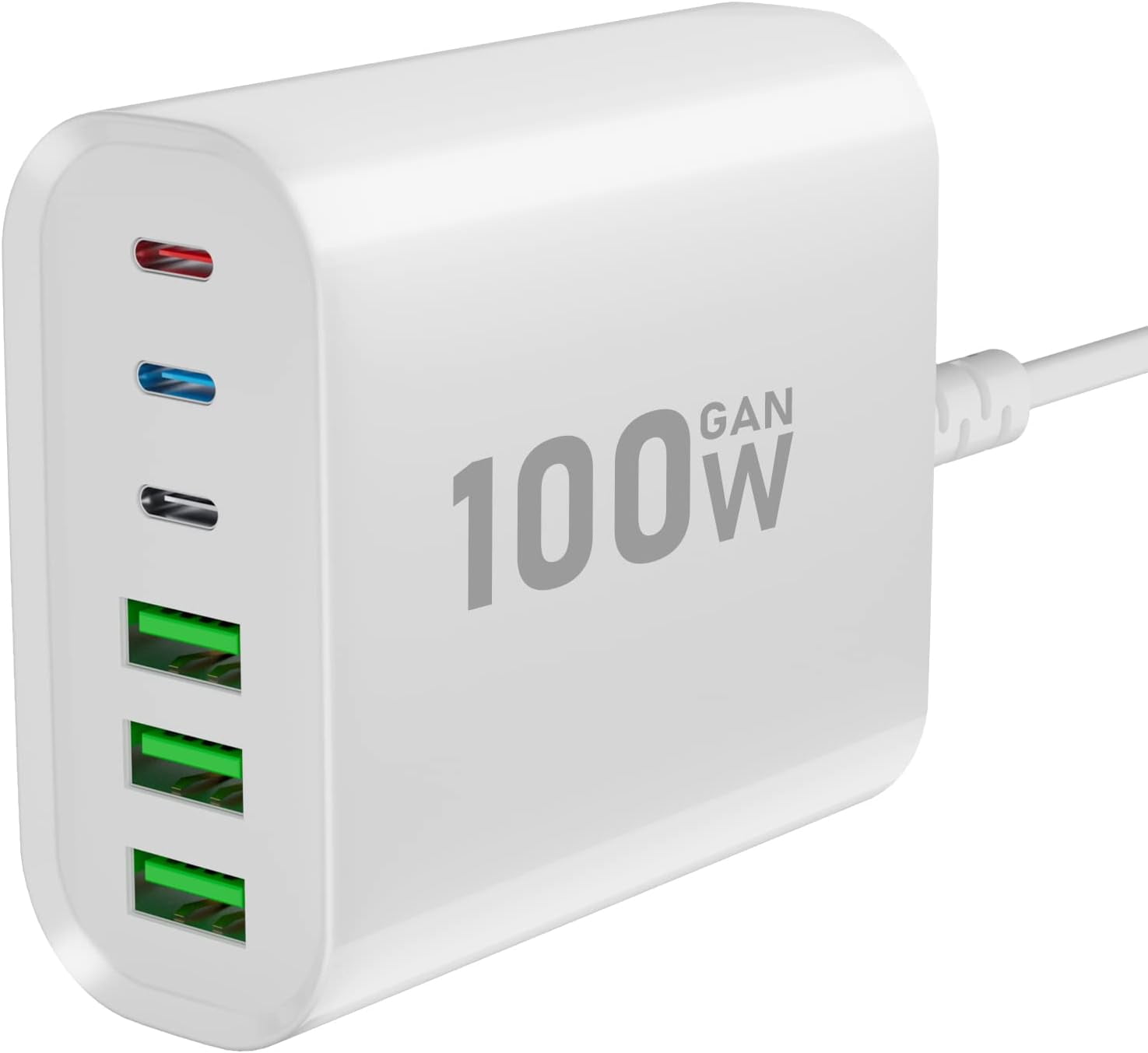 USB C Charger , 100W 6 Port USB C Charging Station with 3 USB C Ports ...