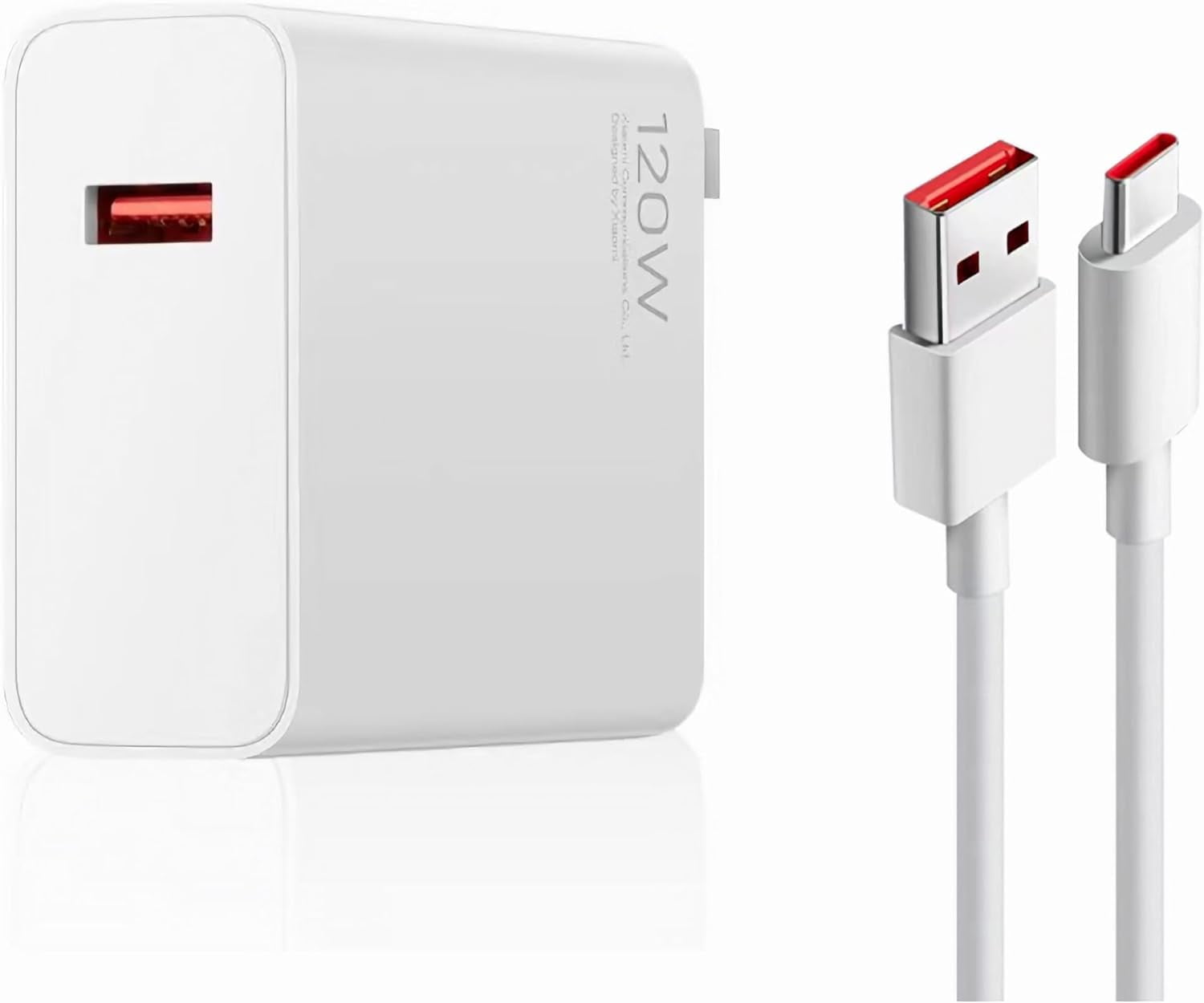 HFLRZZ 120W USB C Charger Fast Wall Charger with 3.28Ft 6A USB Type C ...