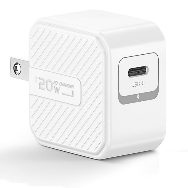 USB C Charger Block,20W 2Pack USB C Wall Charger iPhone Fast Charging ...