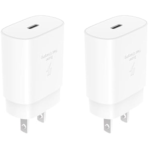 USB C Charger Block, 25W USBC Fast Charging Adapter Power Cube Wall ...