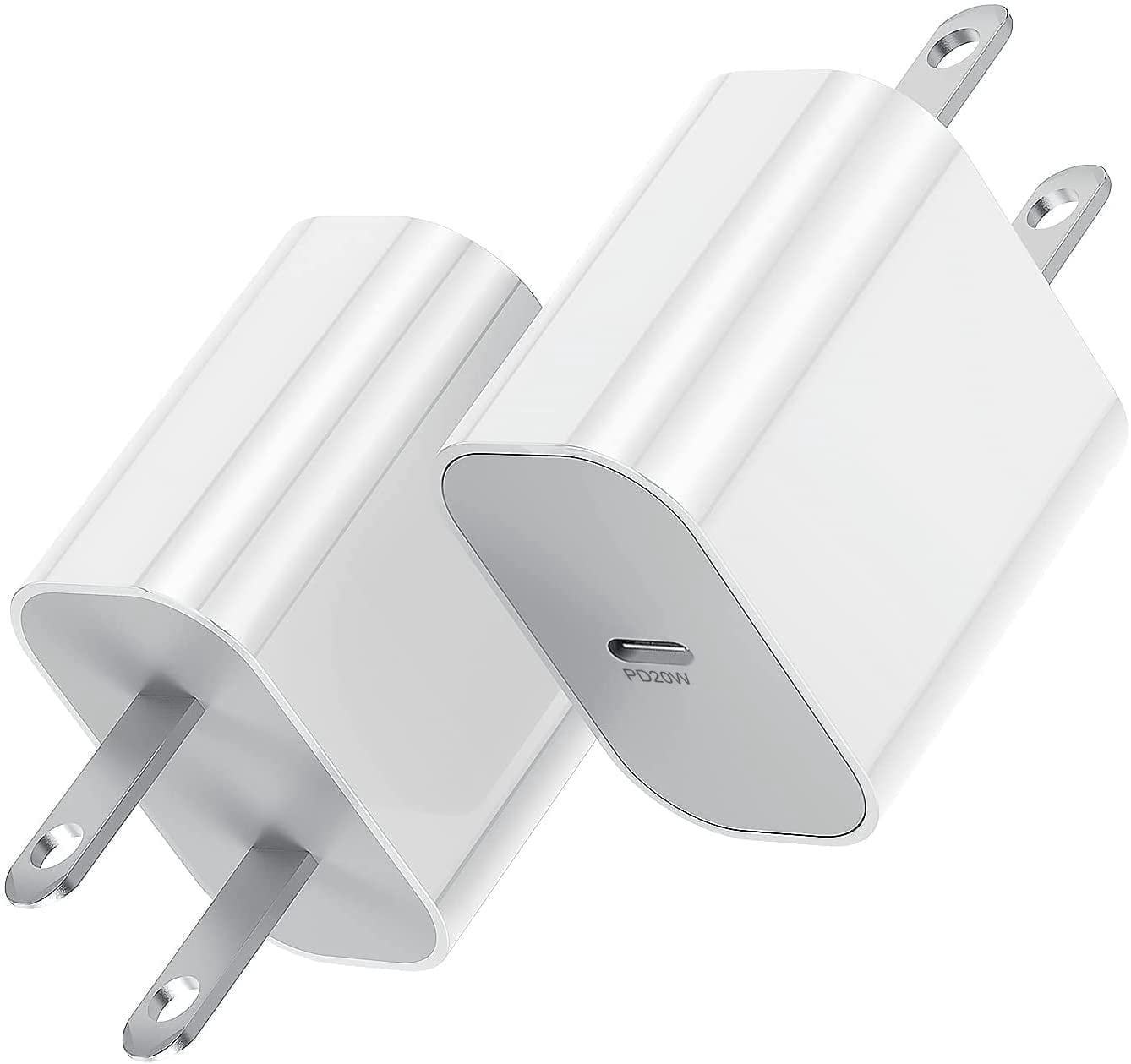 Uzeuza USB C Charger Block, 20W Fast Charger Adapter for iPhone 14, 13 ...