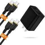USB C Charger Block,ABCPOW 35W PD Dual USB C Wall Charger Adapter Plug ...