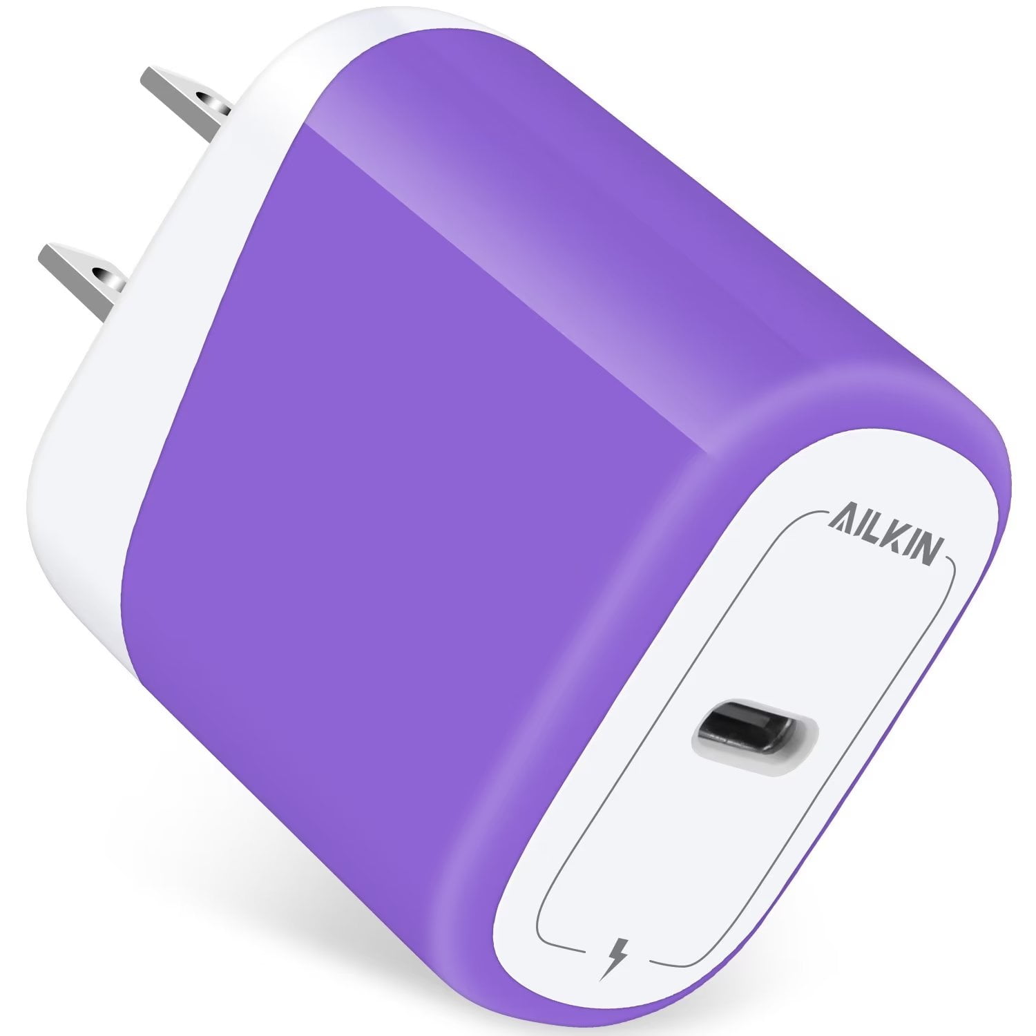 USB C Charger Wall Charger Block,AILKIN PD 20W Type C Block Charger ...