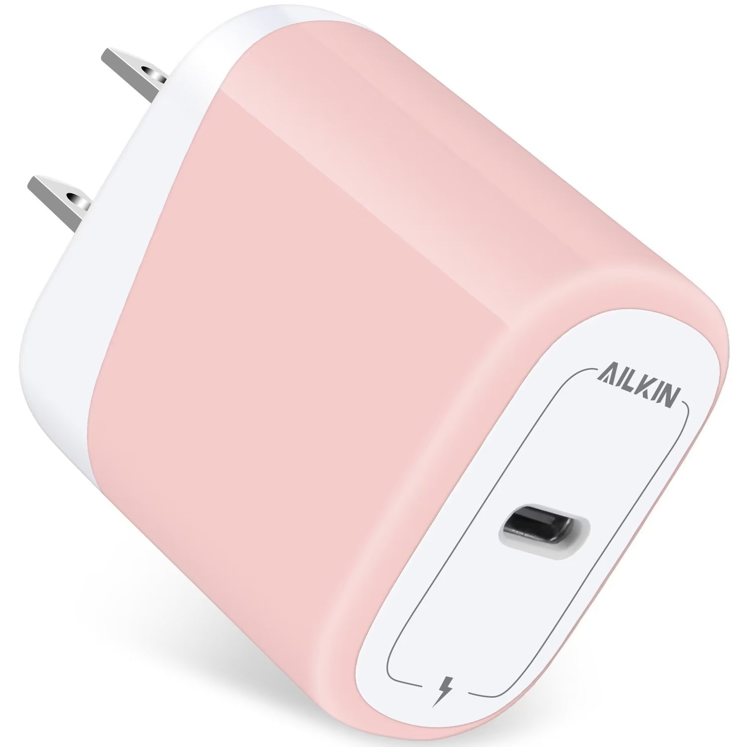 USB C Charger Wall Charger Block,AILKIN PD 20W Type C Block Charger ...