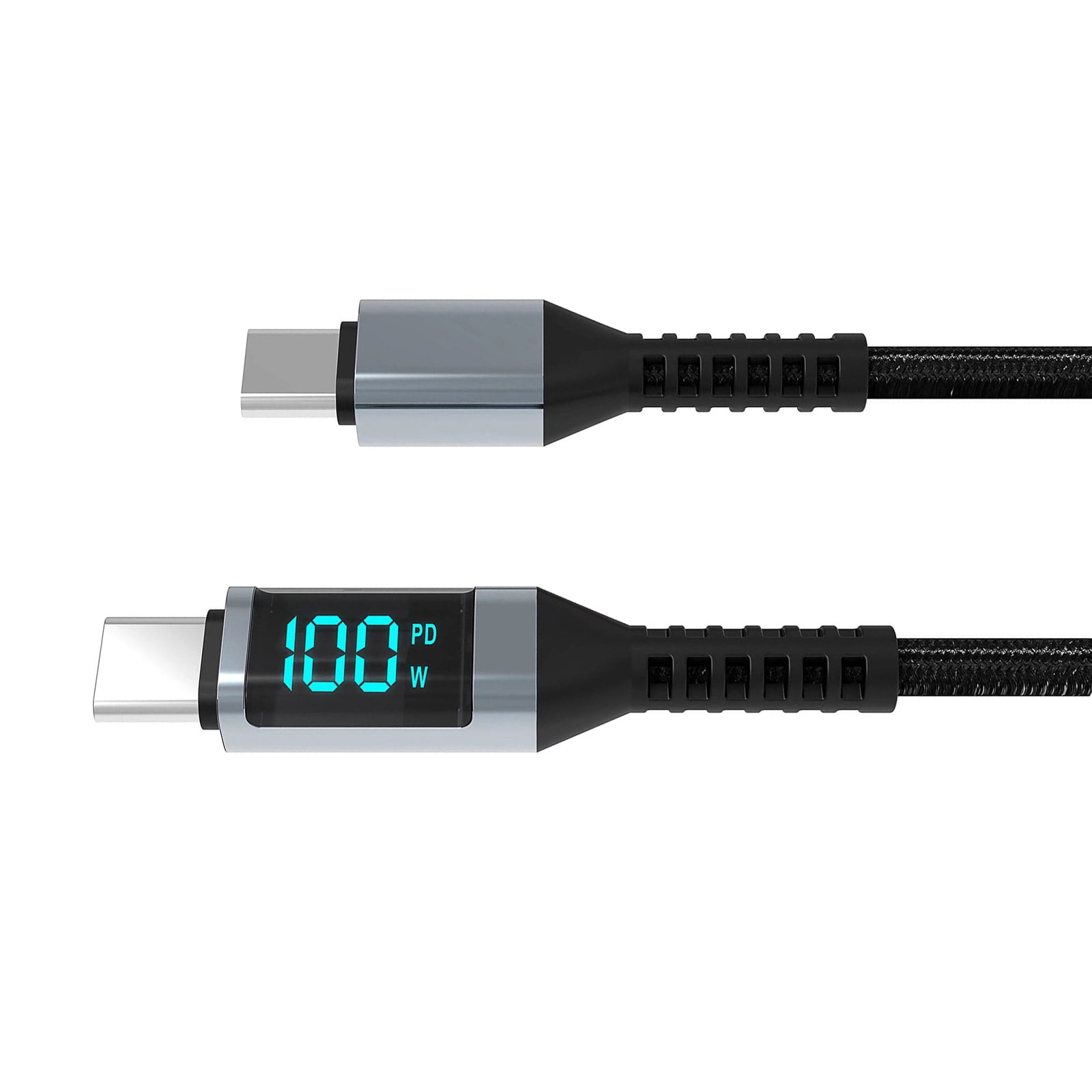 USB C Charging Cable 100W USB C to USB C Fast Charging Cable Nylon ...