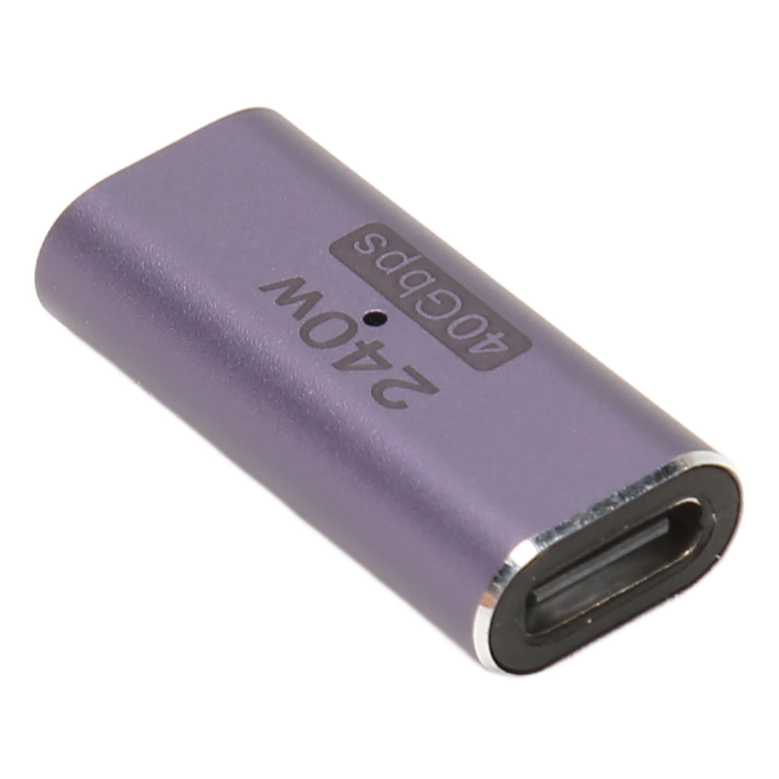 USB C Coupler, Aluminum Alloy 40Gbps USB Type C Coupler Extender Female ...