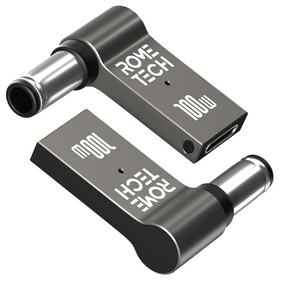 USB C to DC adapter, Type C to DC with Built-in PD and E-Mark Smart ...