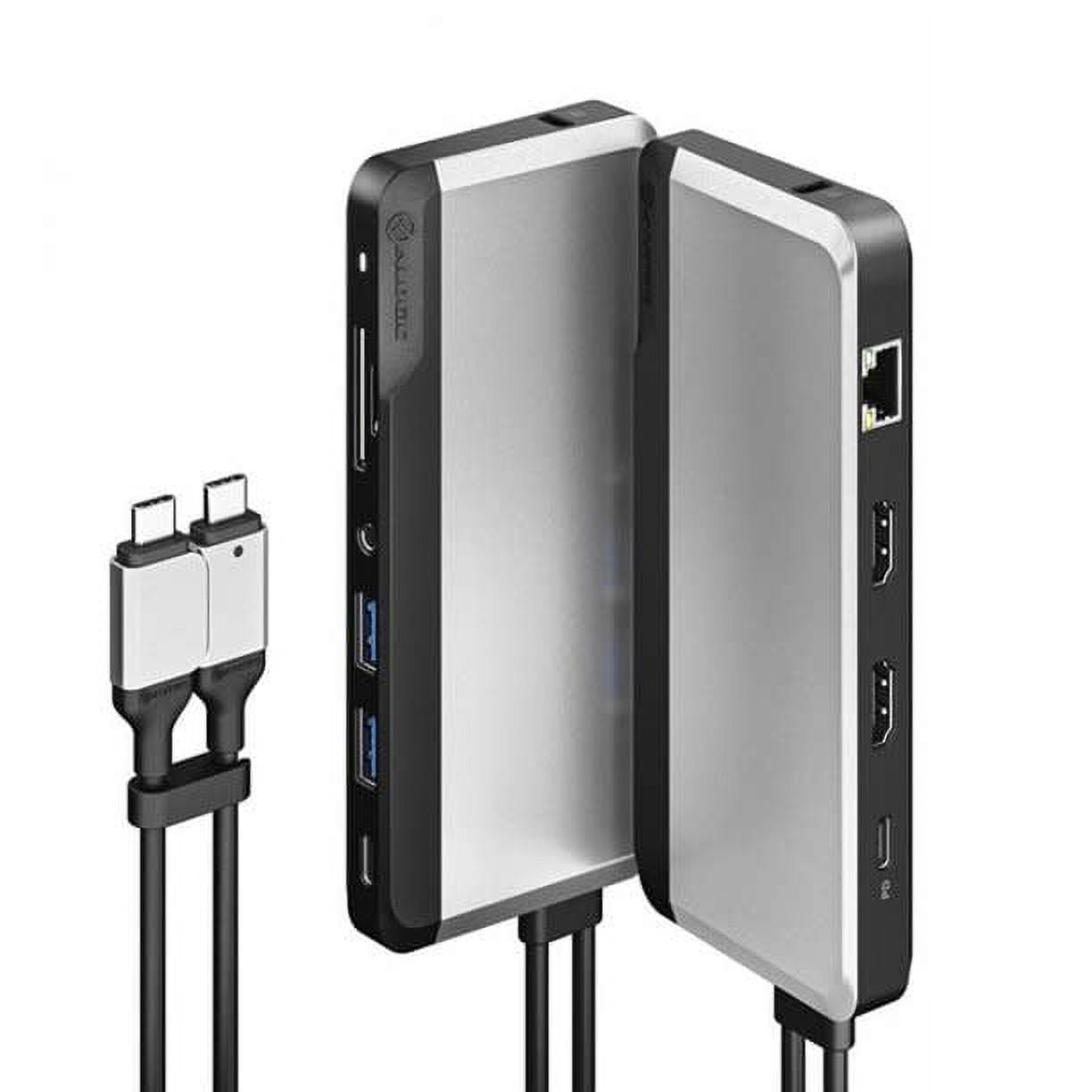 ALOGIC Twin USB-C Super Dock 10-in-1 Docking Station - Walmart Business ...