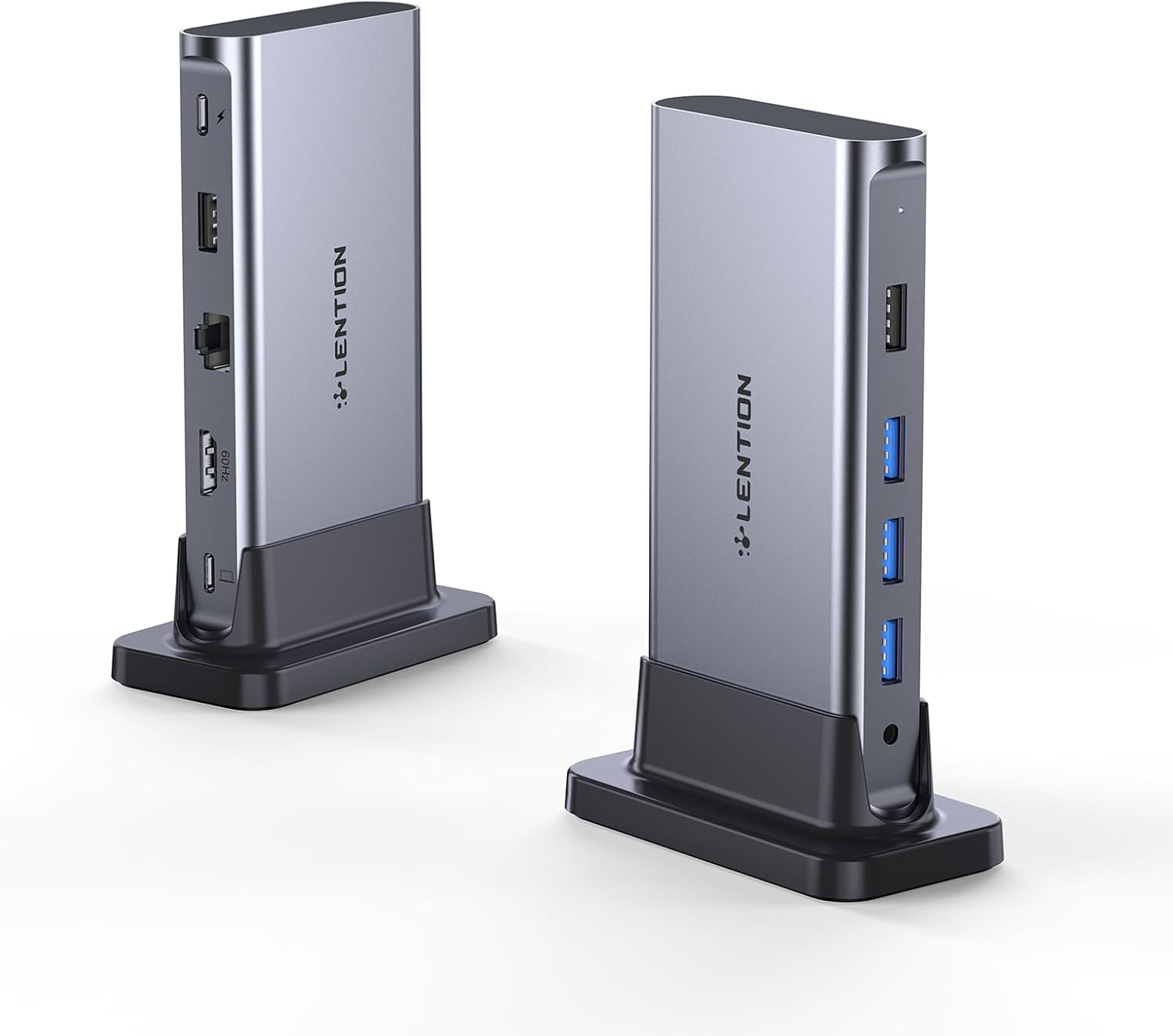 USB C Docking with 4K@60Hz HDMI, USB 3.0/2.0, Gigabit Ethernet, 100W PD ...