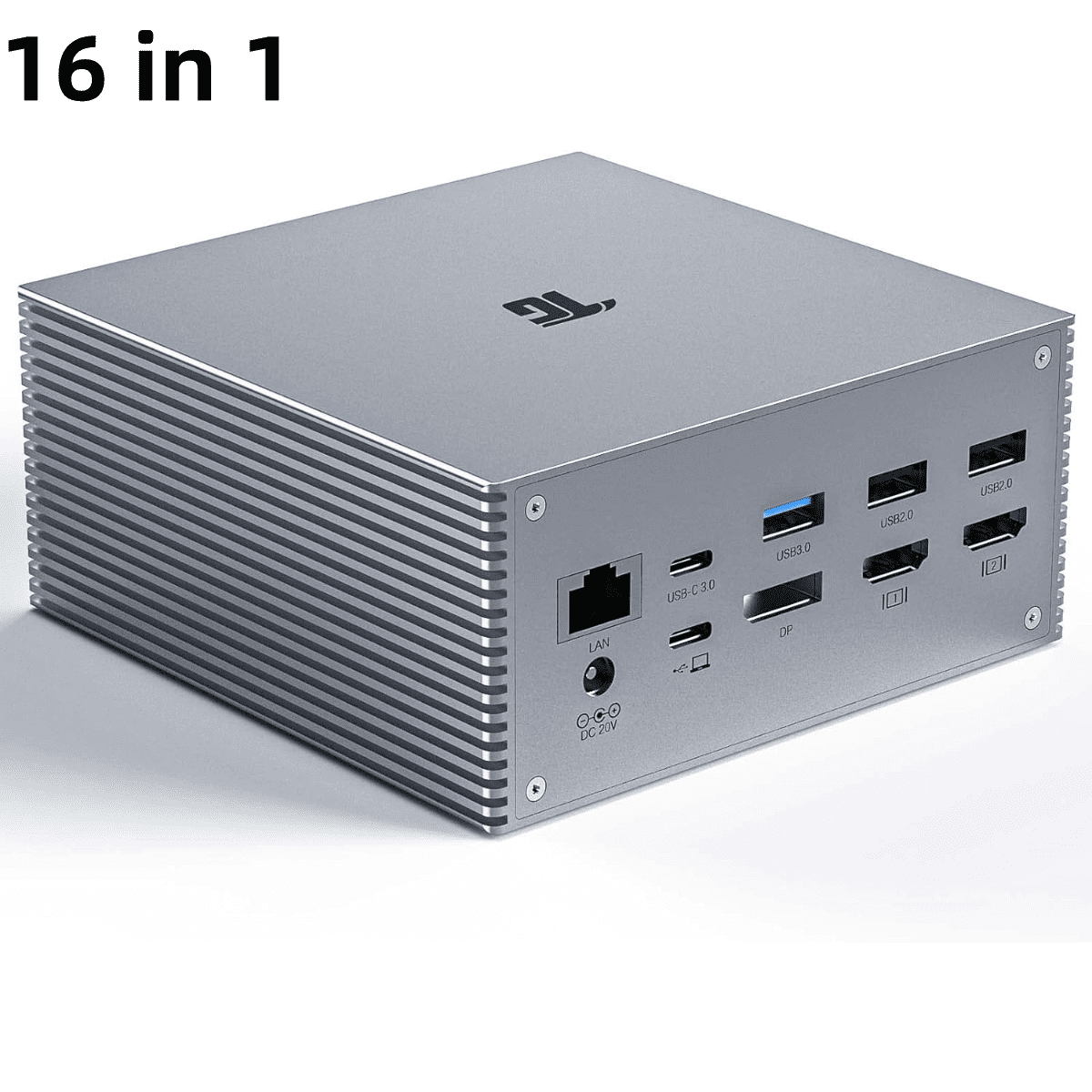 USB C Docking Station with Dual 4K HDMI,DP, 6 USB Ports, SD/TF Card ...