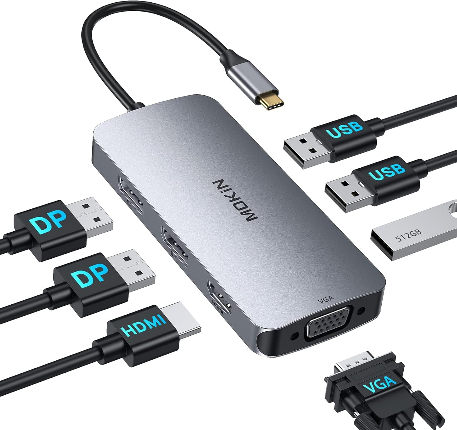 USB C Docking Station Dual DisplayPort,MOKiN Laptop Docking Station 3 ... USB C Docking Station Dual DisplayPort,MOKiN Laptop Docking Station 3 ...