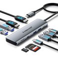 USB C Docking Station Dual Monitor, 10 in 1 USB C Hub with 2 HDMI Ports ...