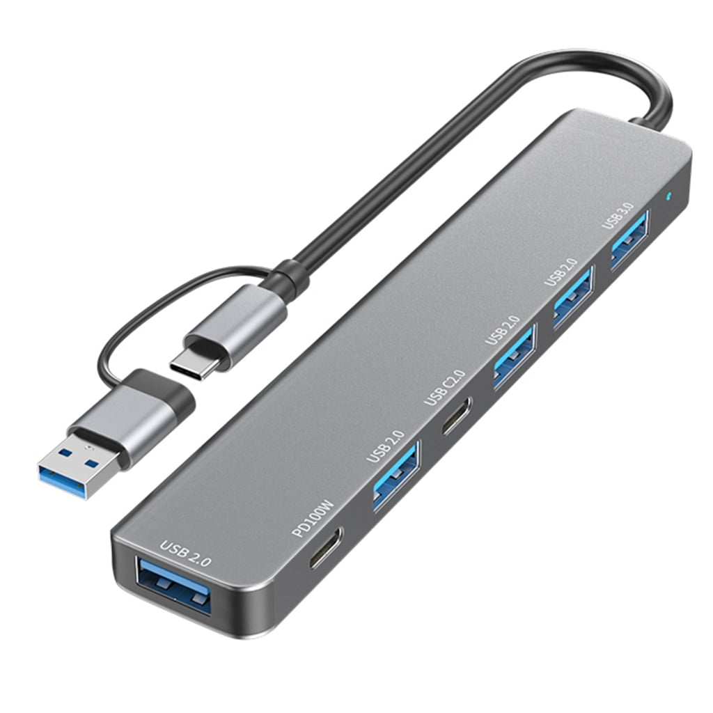 USB C Docking Station USB3.0 2.0 Fast Data Transfer and Charging ...