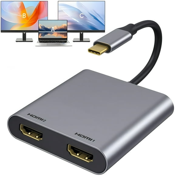 Hdmi Dual Monitor Adapter