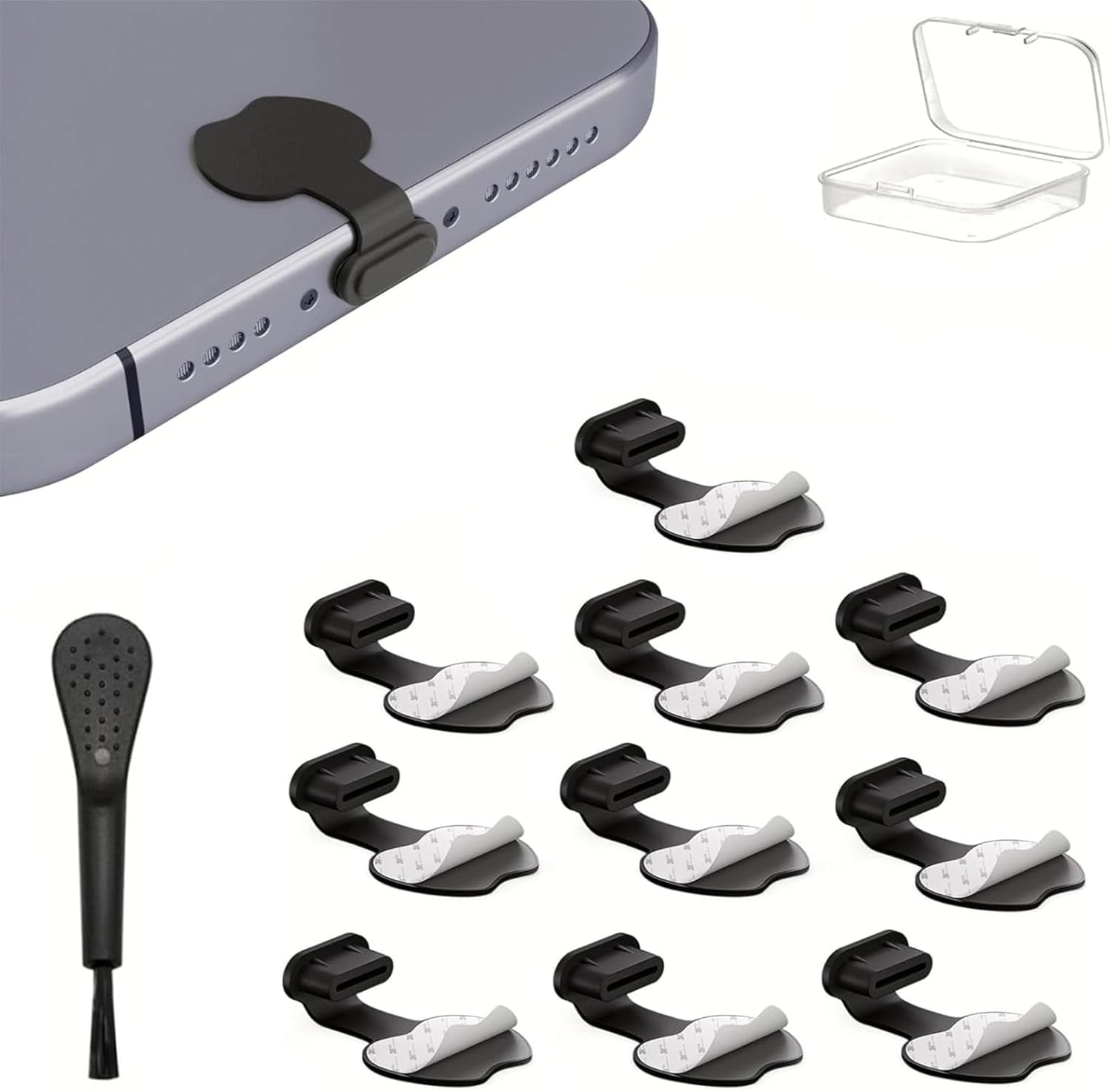 USB C Dust Plug 10 Pack USB Type C Anti Dust Cover USB C Dust Caps Port ...