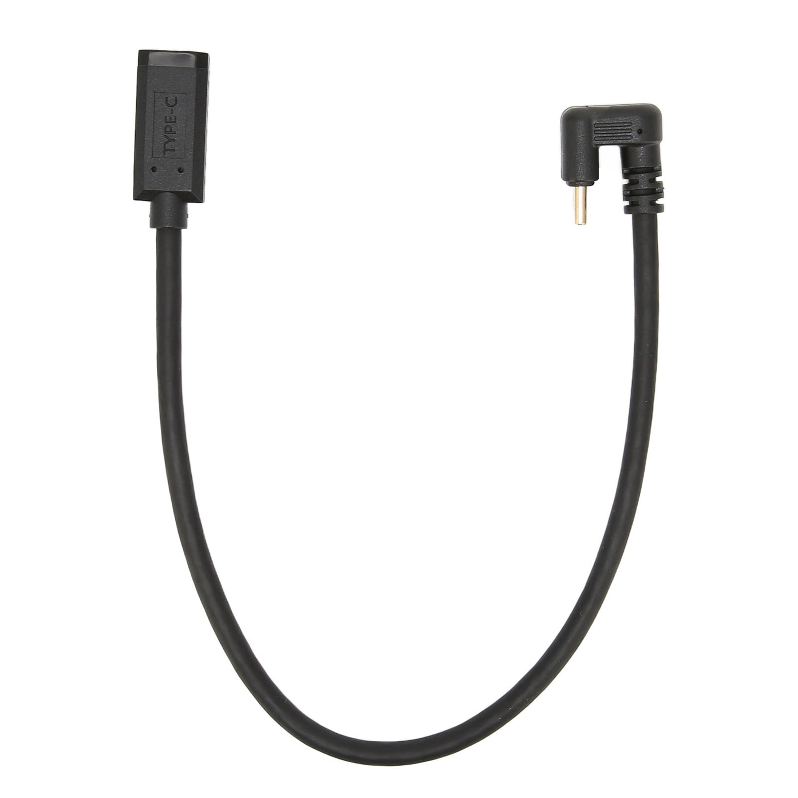 USB C Extension Cable 0.3m/0.98ft 10Gbps Gilded Right Angle USB 3.1 ...