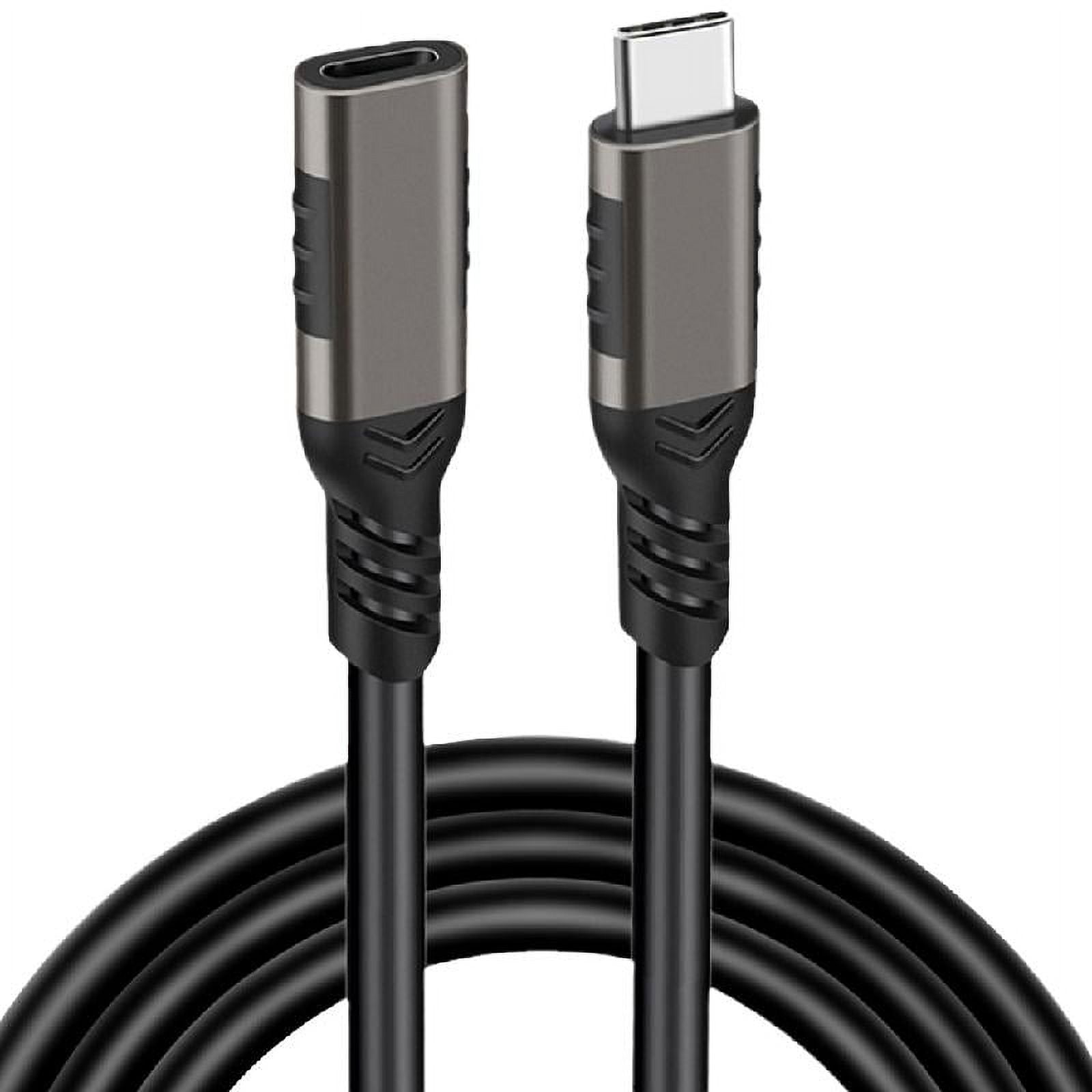 USB C Extension Cable 3.2 Gen2 100W TypeC Male to Female Video Cable ...