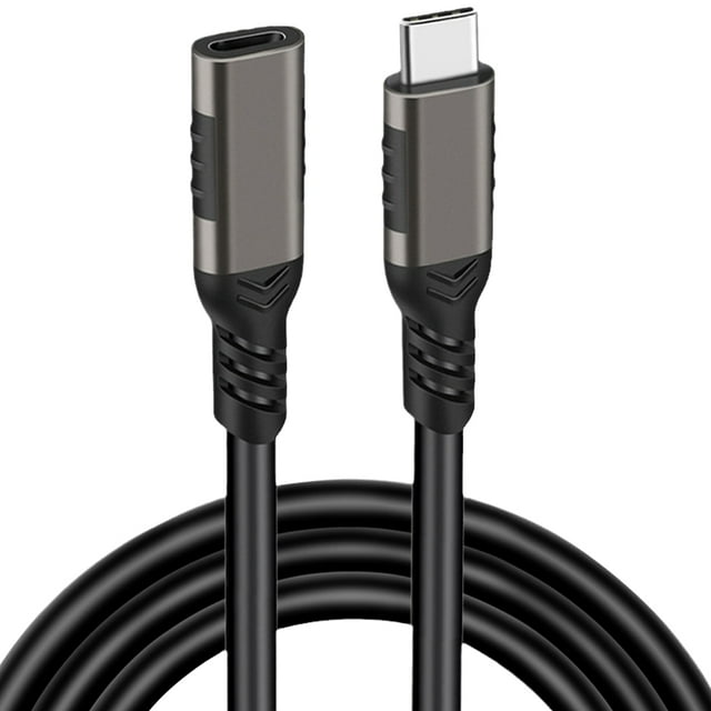 USB C Extension Cable 3.2 Gen2 100W TypeC Male to Female Video Cable ...